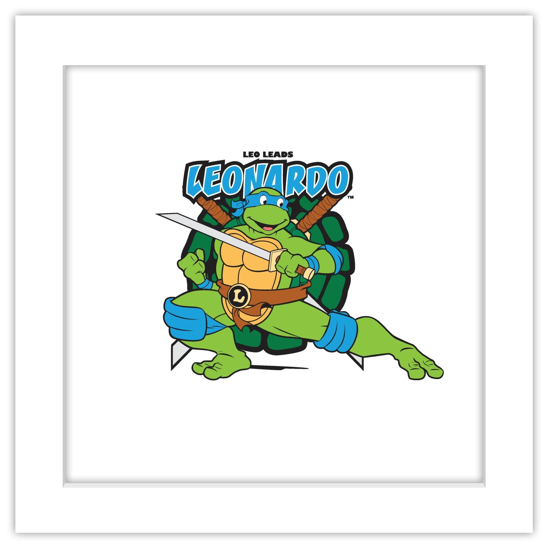 Nickelodeon Teenage Mutant Ninja Turtles Leonardo Face Teenage Mutant