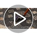 Amazon.com: ILANGO Vintage 8'x10' Area Rugs for Living Room Washable Black Area Rugs Non Slip ...