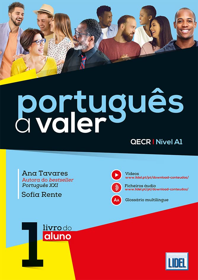 Portugues a Valer: Livro do Aluno + ficheiros audio 1 (A1): Livro do Aluno + audio download (A1 ...