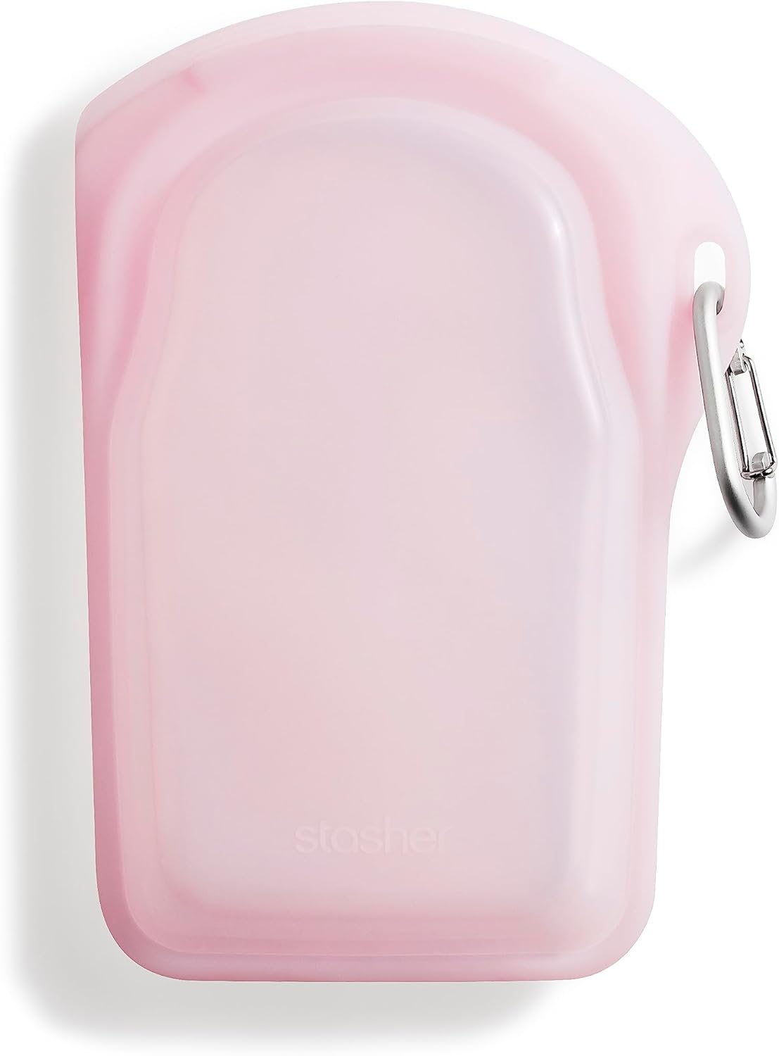 Amazon.com: Stasher Silicone Reusable Storage Go Bag with Carabiner ...