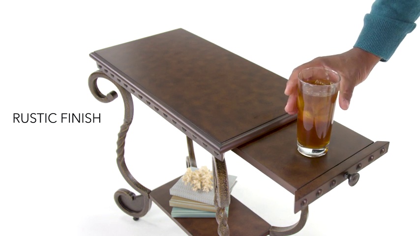 Watch Signature Design by Ashley - Rafferty Traditional Chairside End ...