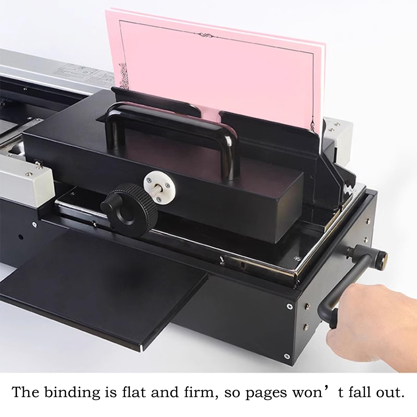46 Hole Paper Binding Machine - 4-in-1 Hot Melt, Punches & Binds Up To ...