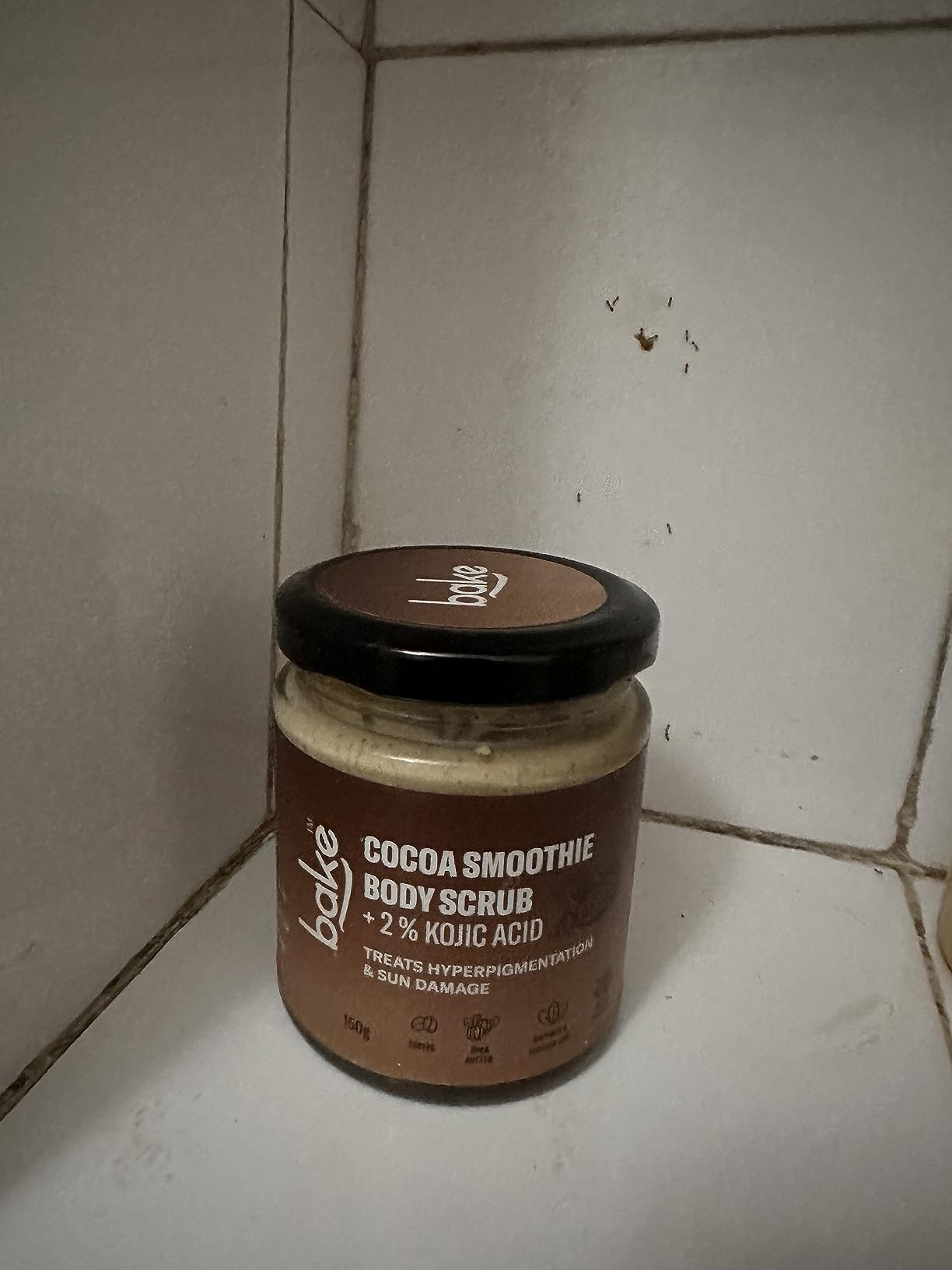 Buy BAKE 2% Kojic Acid Lavender Smoothie Body Scrub For Pigmentation ...