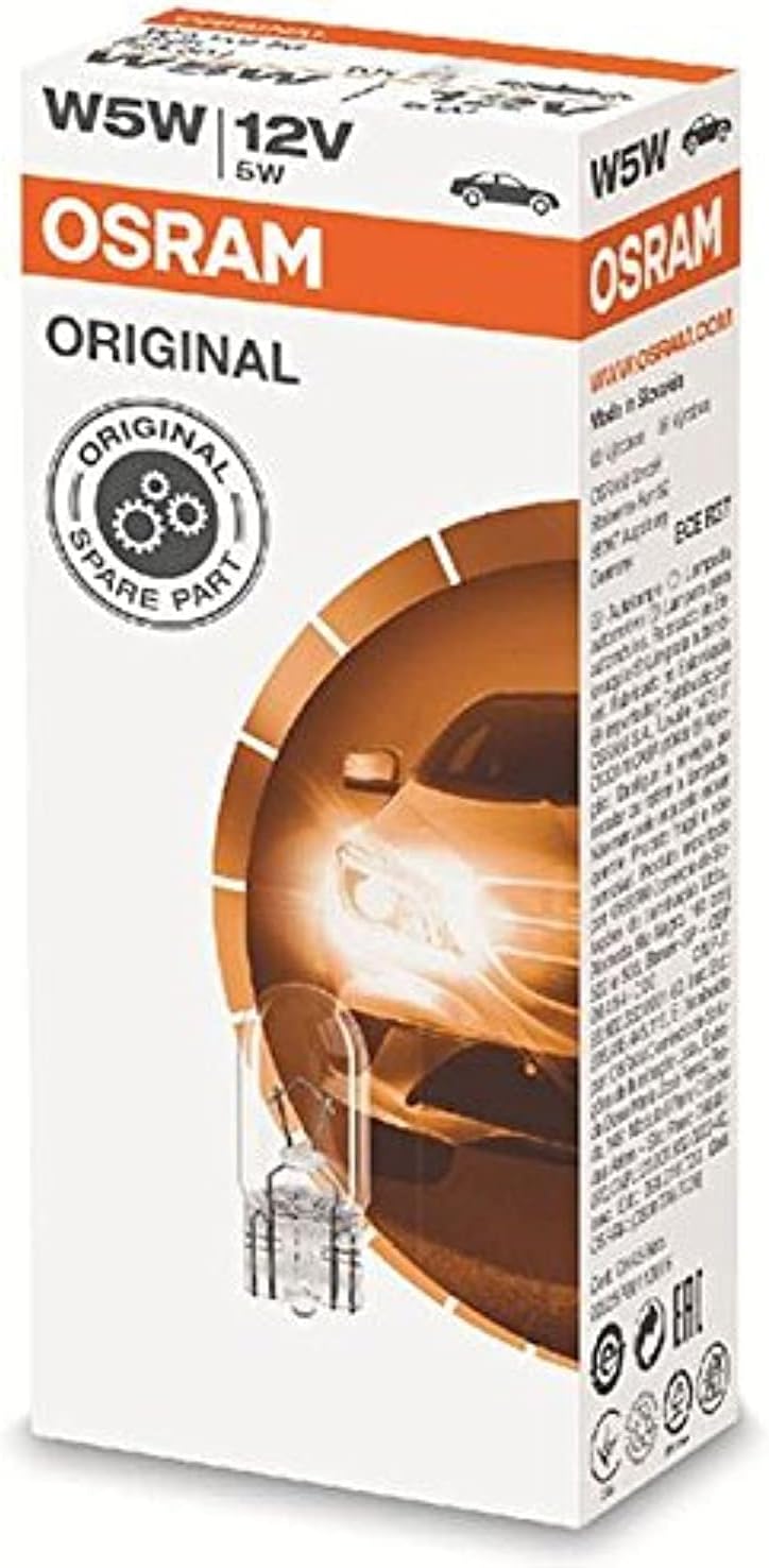 Amazon.com: Osram Original Bulbs R5W 5007-02B 12V 5W (Pair) : Automotive