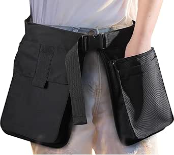 Amazon.com: WAYUTO Waterproof Waist Apron with 5 Pockets and Adjustable ...