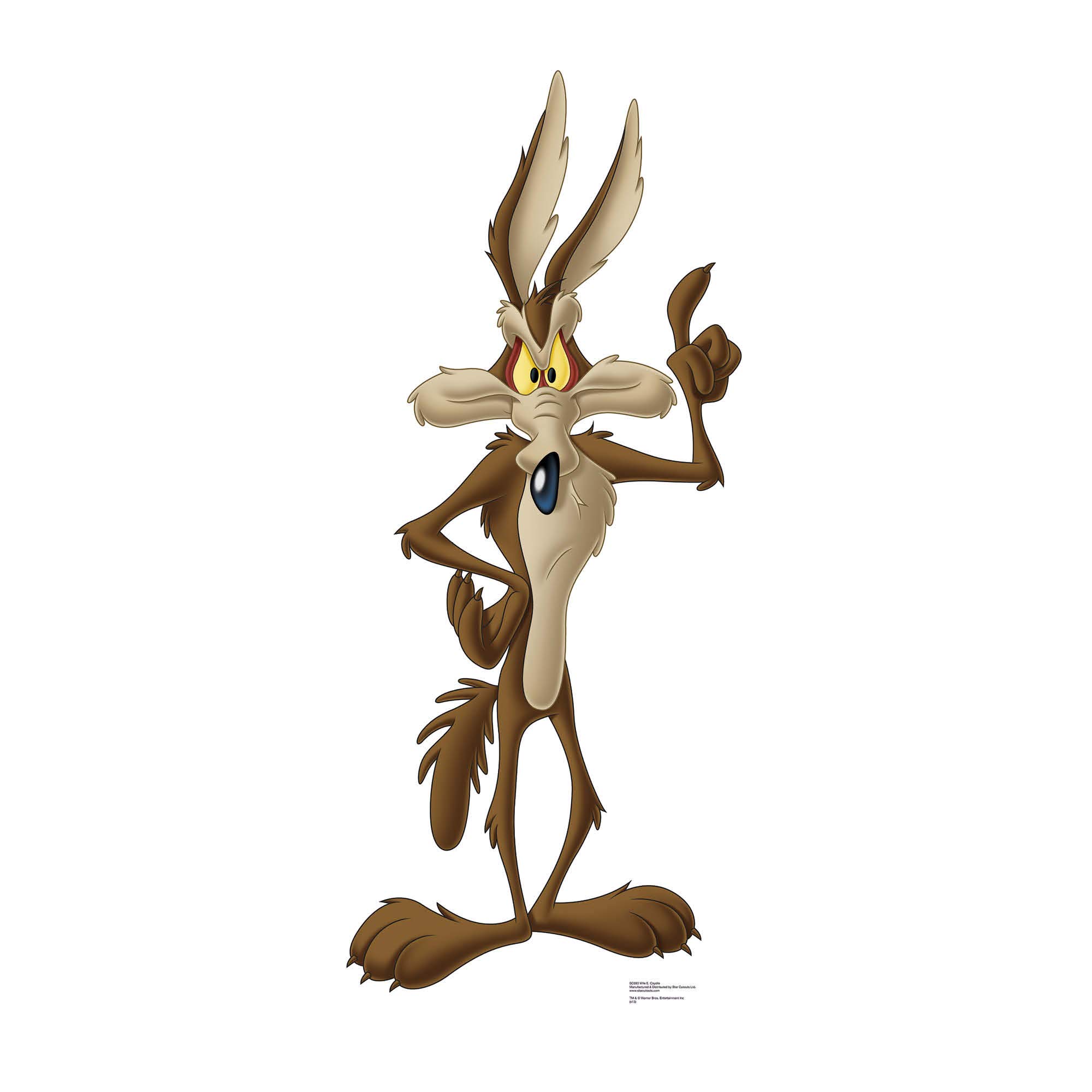 Star Cutouts Sc693 Wile E Coyote Looney Tunes Cardboard Cut ...