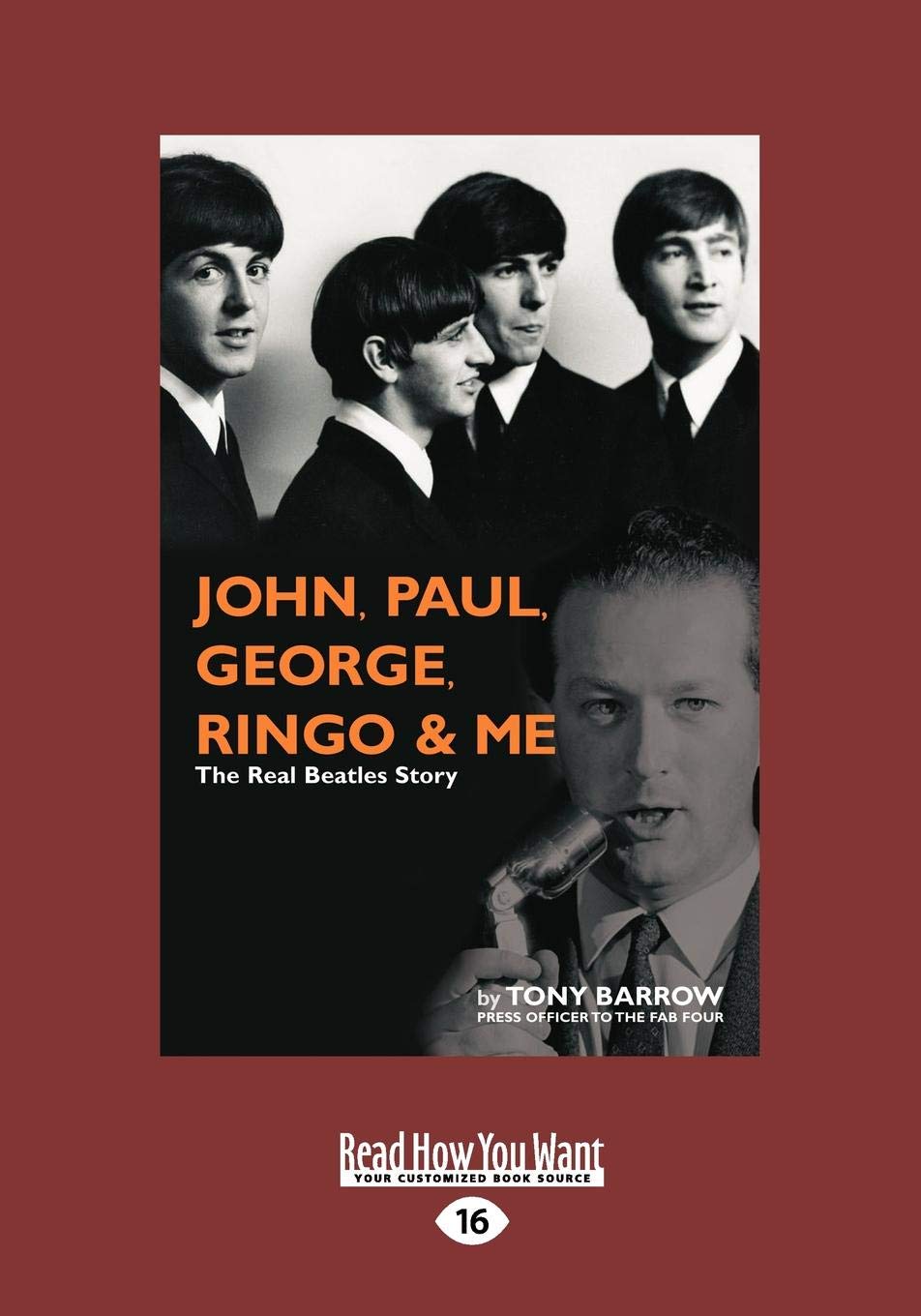 John, Paul, George, Ringo & Me: Barrow, Tony: 9781459634916: Amazon.com ...