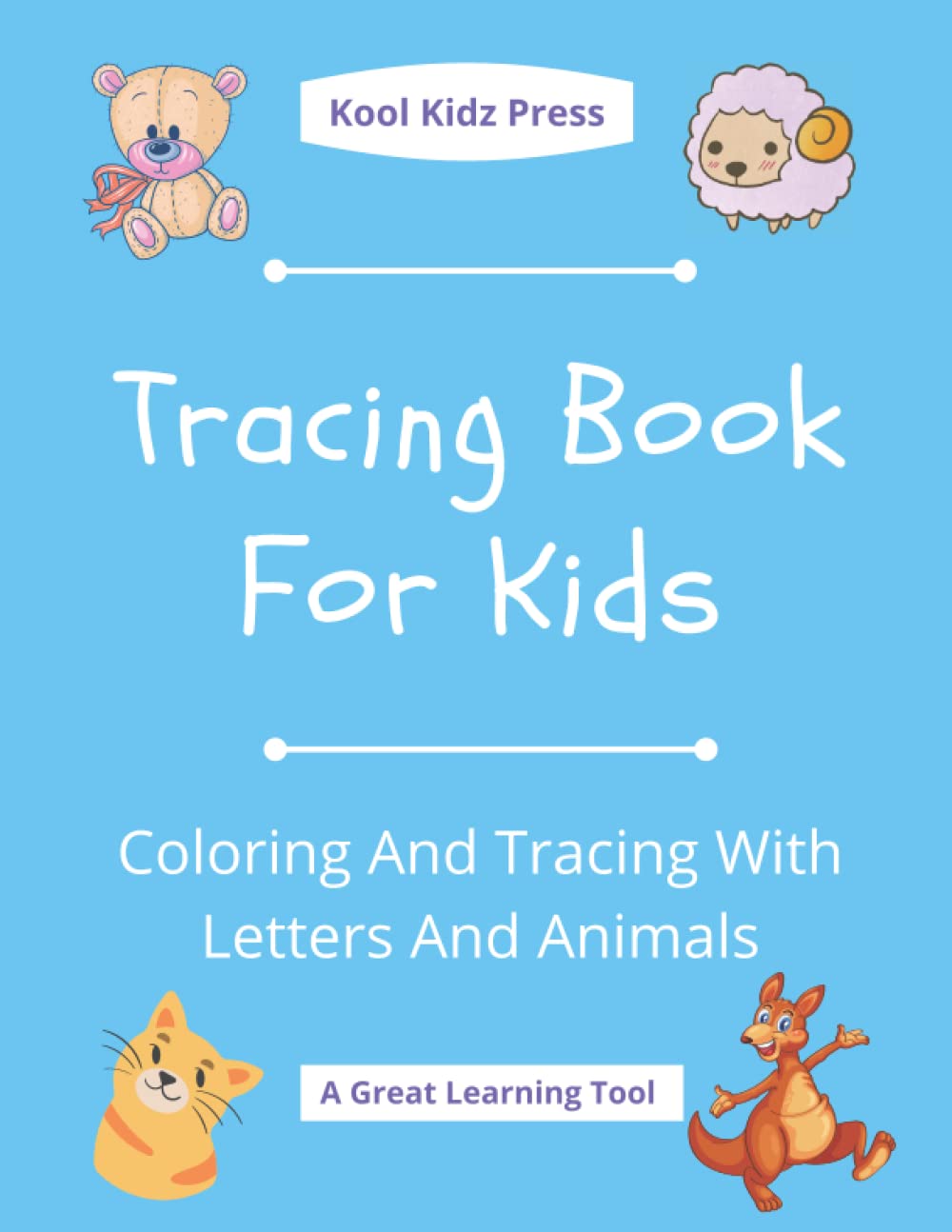 Buy Tracing Book For Kids With Autism. Animal Coloring And Letter ...