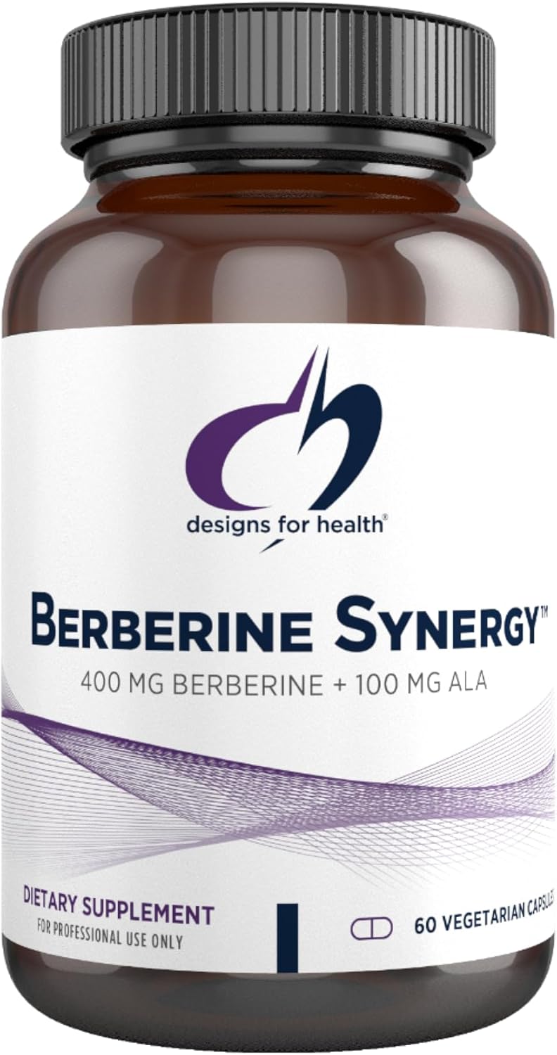 Designs for Health Berberina y complejo ALA - Berberina Synergy, 400 mg ...