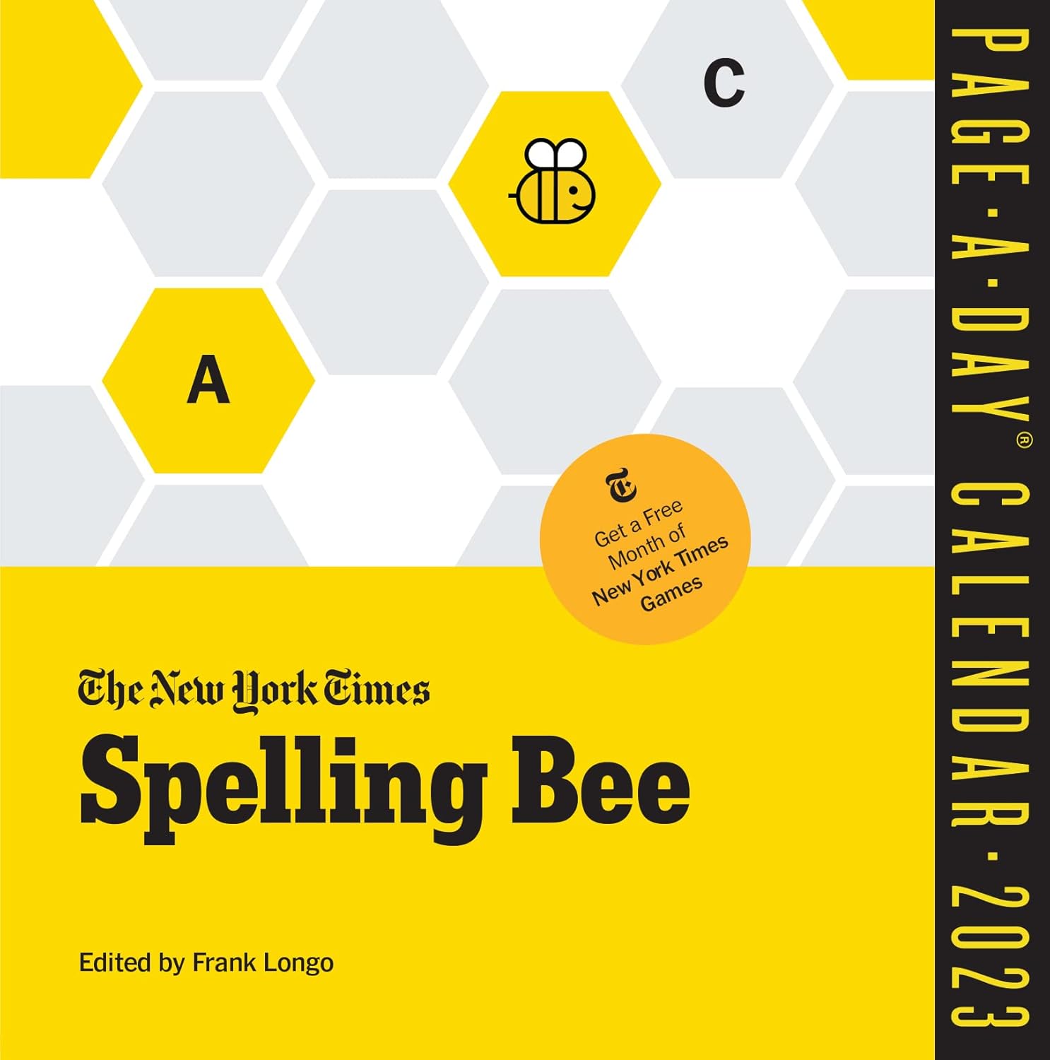 NEW YORK TIMES SPELLING BEE CALENDAR 202 (PAGE A DAY CALENDAR ...