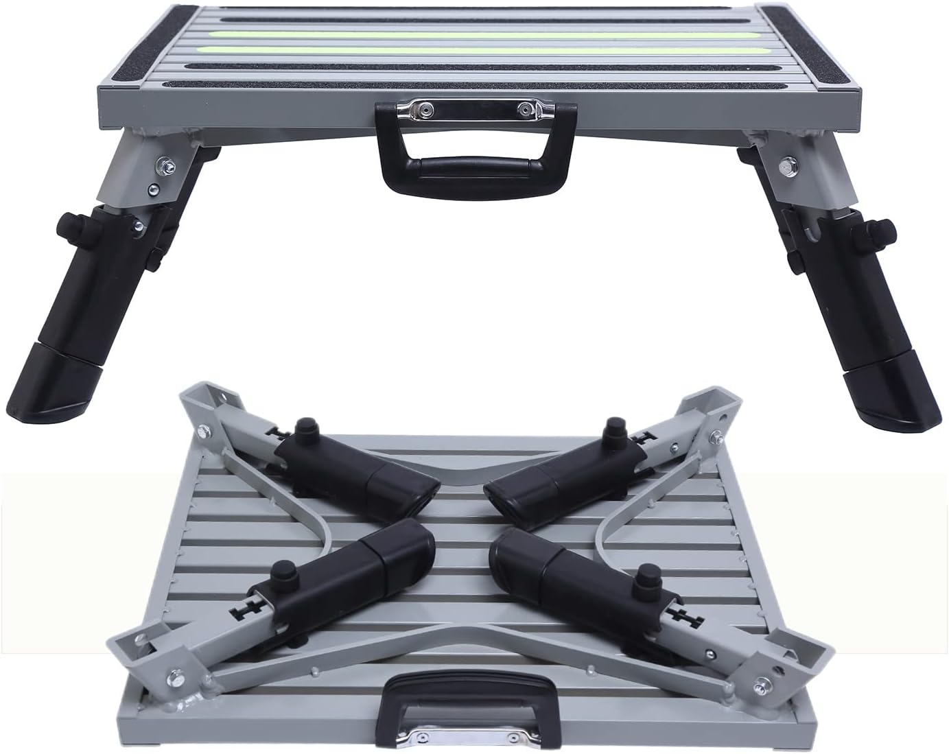 Amazon.com: Portable RV Steps Platform Foldable Anti-Slip Rubber Feet ...