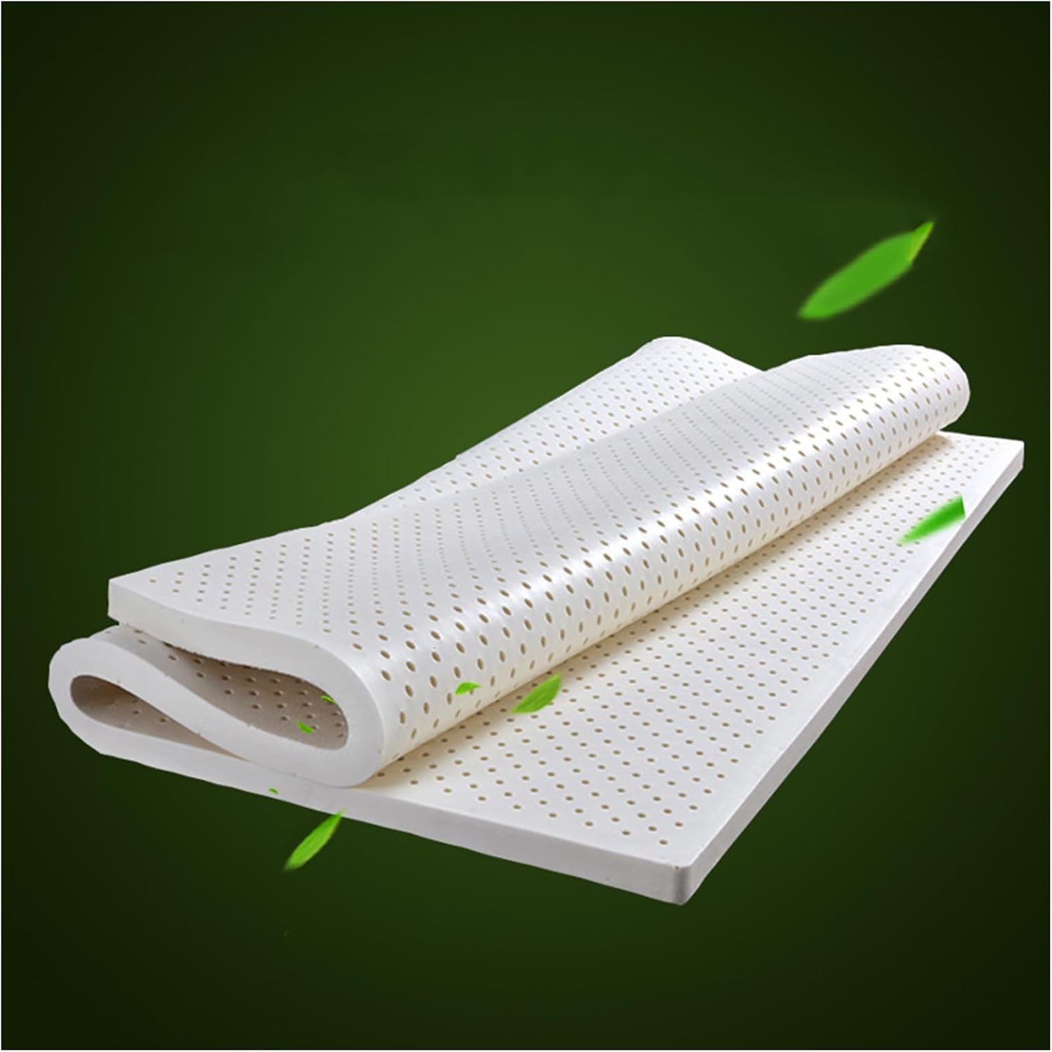 Natural Latex Mattress Topper for Back Pain Relief - Firm Double Bed ...