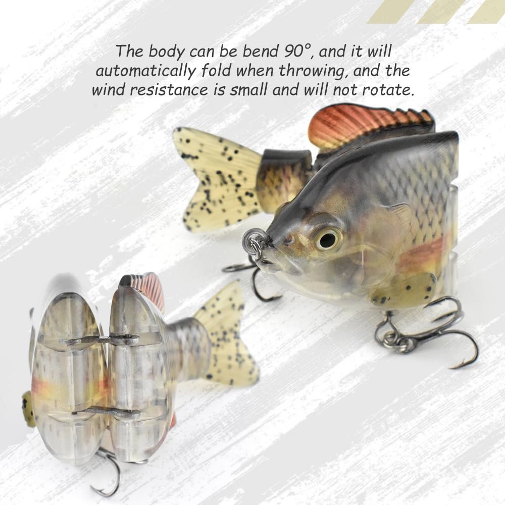 Bionic Fishing Flies Bionic Fly Fishing Lures 2-Pack - 10 Realistic ...