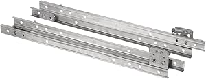 Stainless Steel Drawer Slide - 16" Length, 150 lbs Capacity, Easy ...