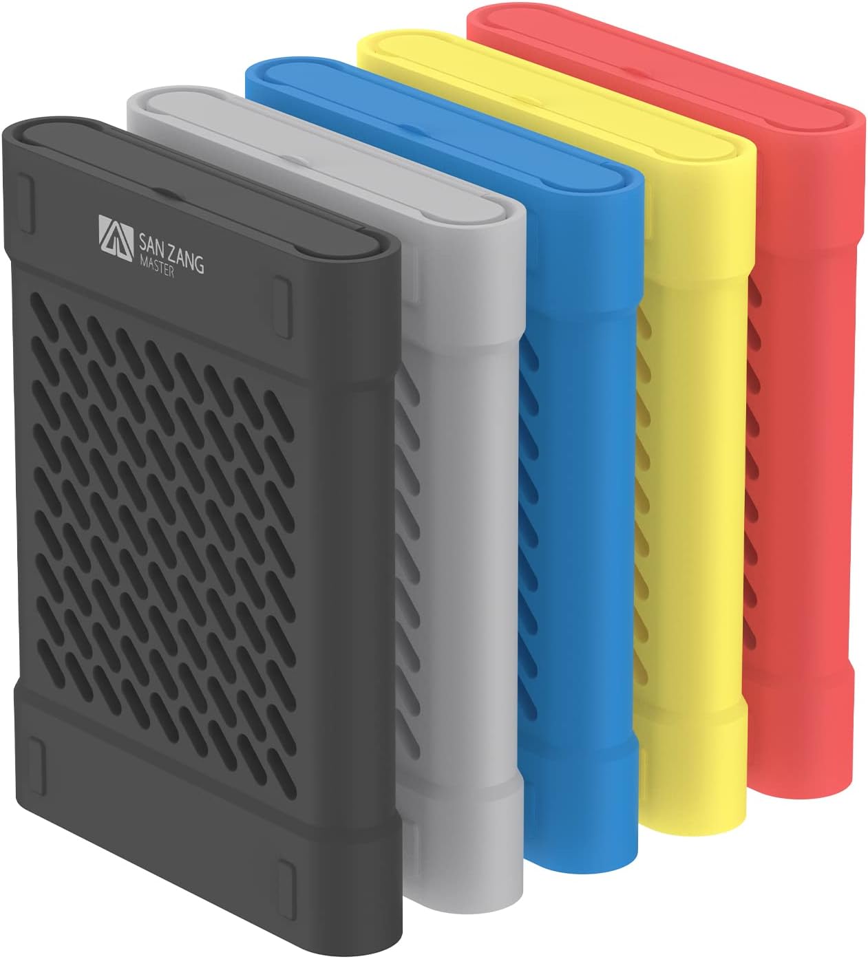 Amazon.com: SAN ZANG MASTER Hard Drive Case, 2.5 in HDD Case 5 Pack ...