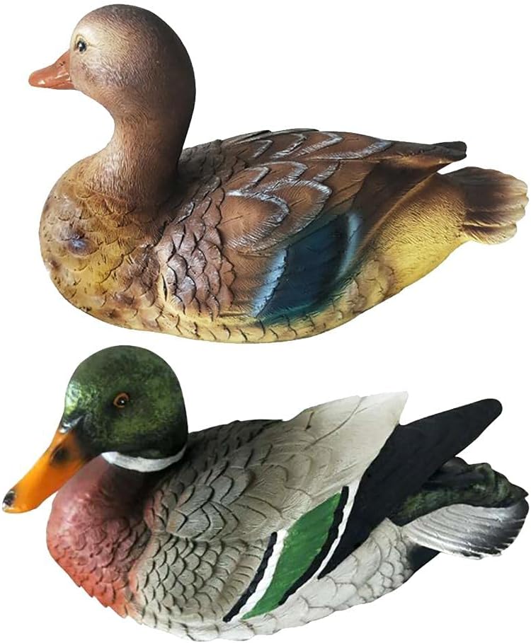 Floating Resin Duck Figurine Fake Mandarin Duck Australia | Ubuy