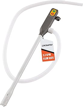 Amazon.com: DeWay Battery-Powered Stick Fuel Transfer Pump with Fast 3 ...