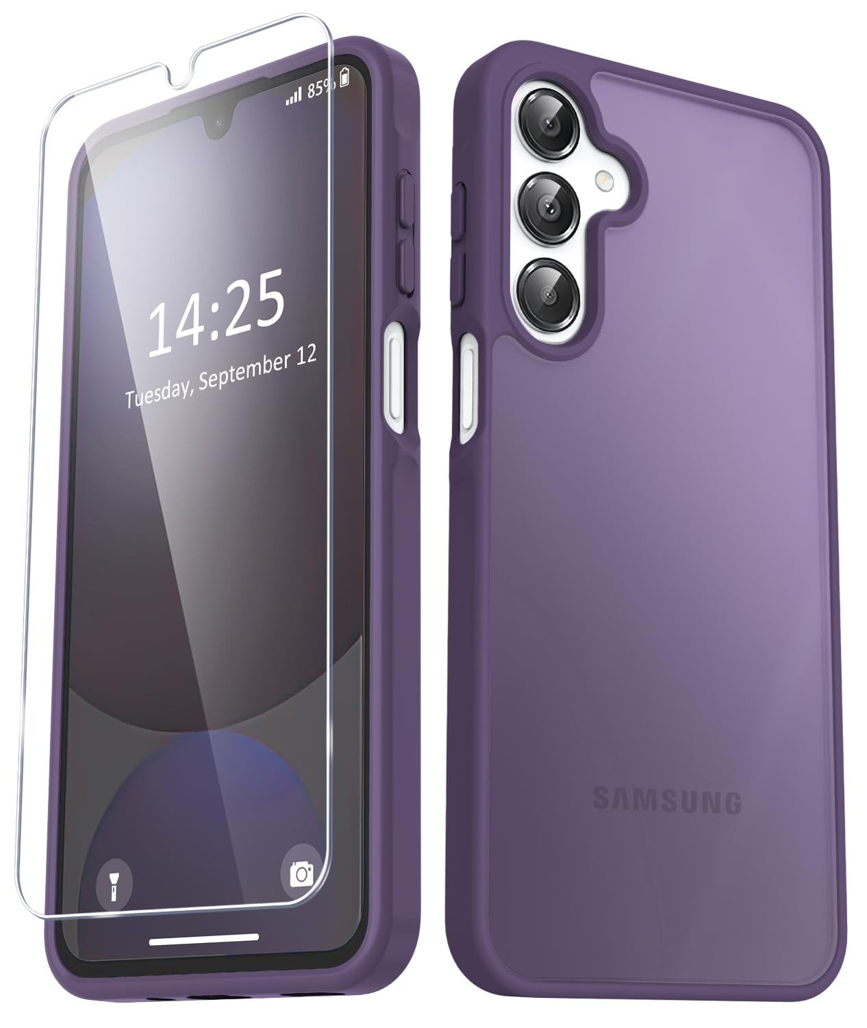 Amazon.com: YENAPOON for Samsung Galaxy A16 5G Case, Matte Phone Case ...