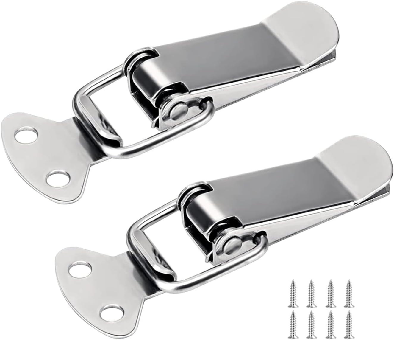 QWORK® 8 Stück Robuster Spannverschluss 72 x 24 mm, Eckbefestigung ...