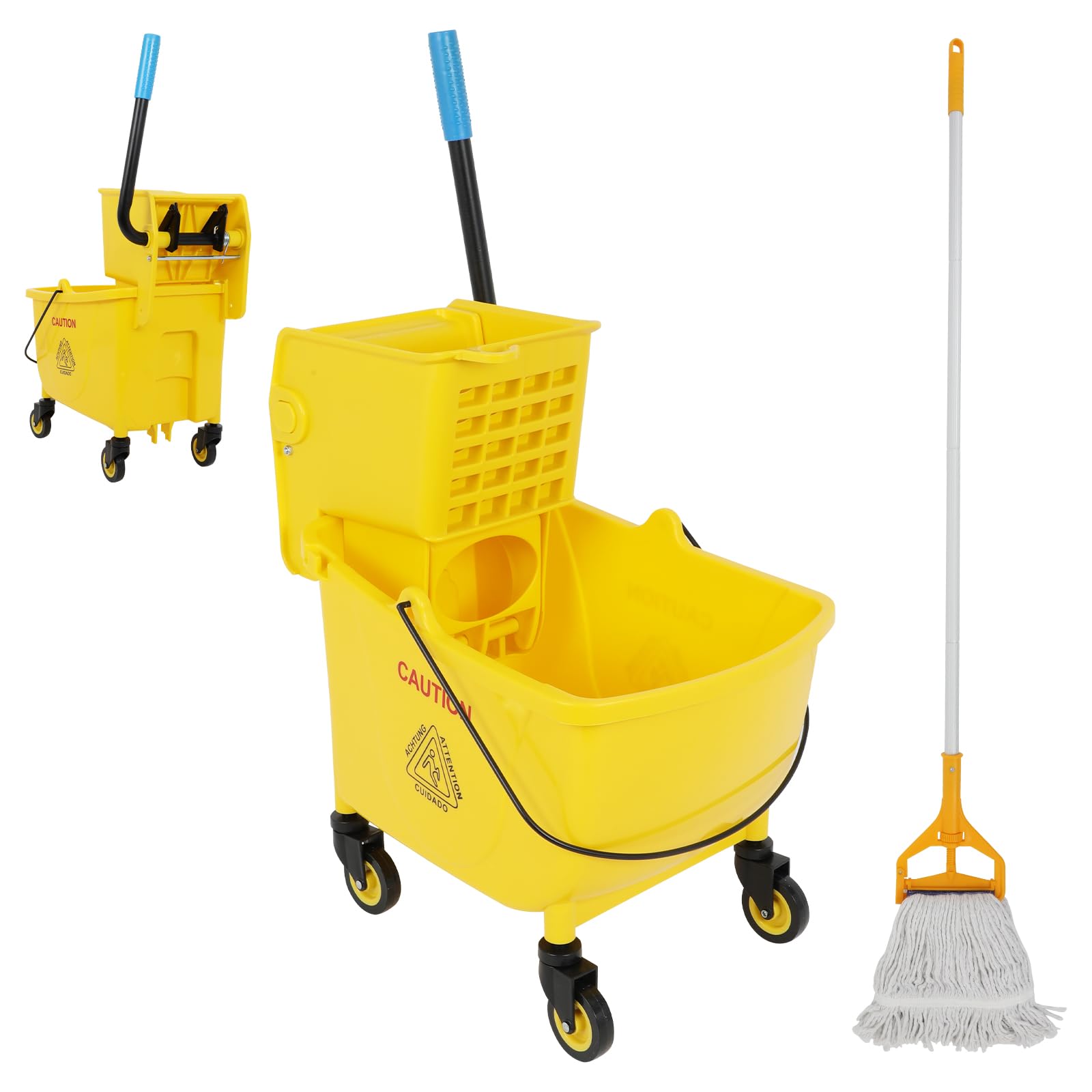 Snapklik.com : FAHKNS Commercial Mop Bucket