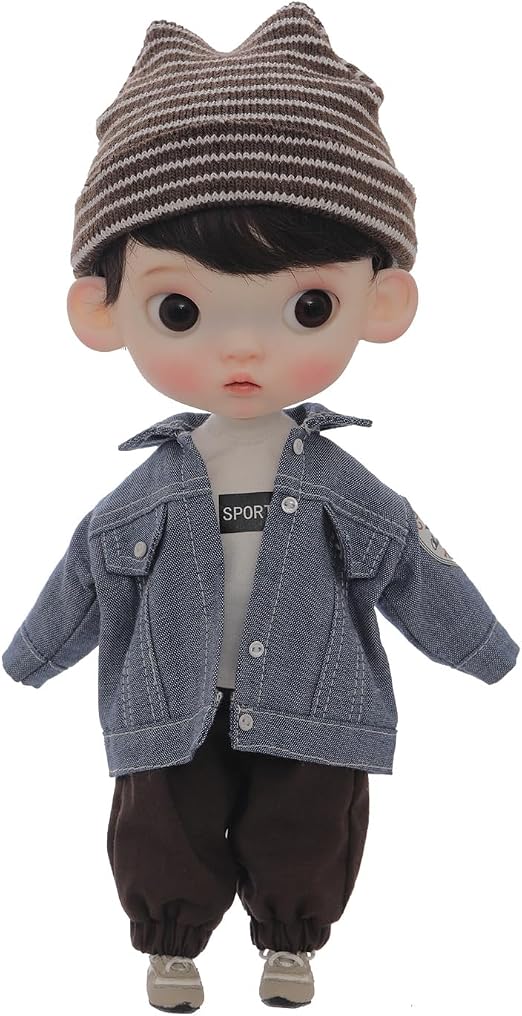 Amazon.com: Oueneifs 1/6 Sibyl Bjd Dolls Cute Pout Face Angry ...