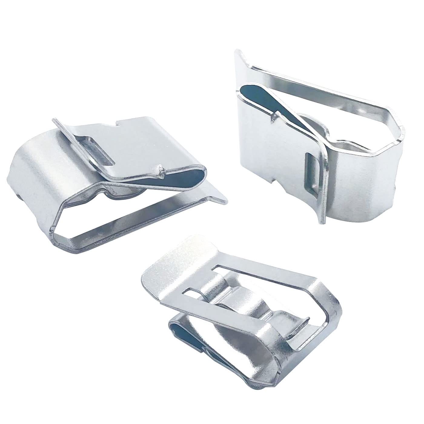 Amazon.com: Luckkyme 20mm Stainless Steel Cable Clips Trailer Frame ...