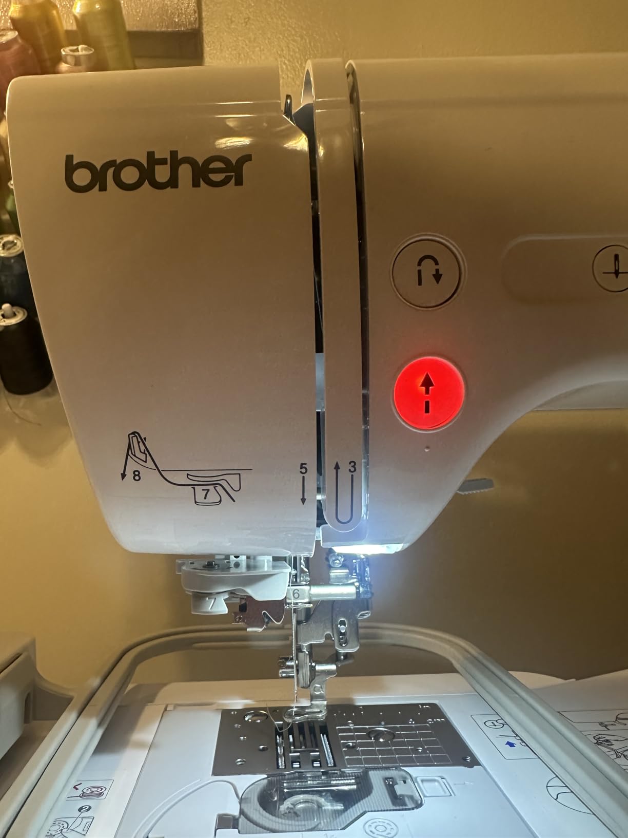 $17/mo - Finance Brother SE700 Sewing and Embroidery Machine, Wireless ...