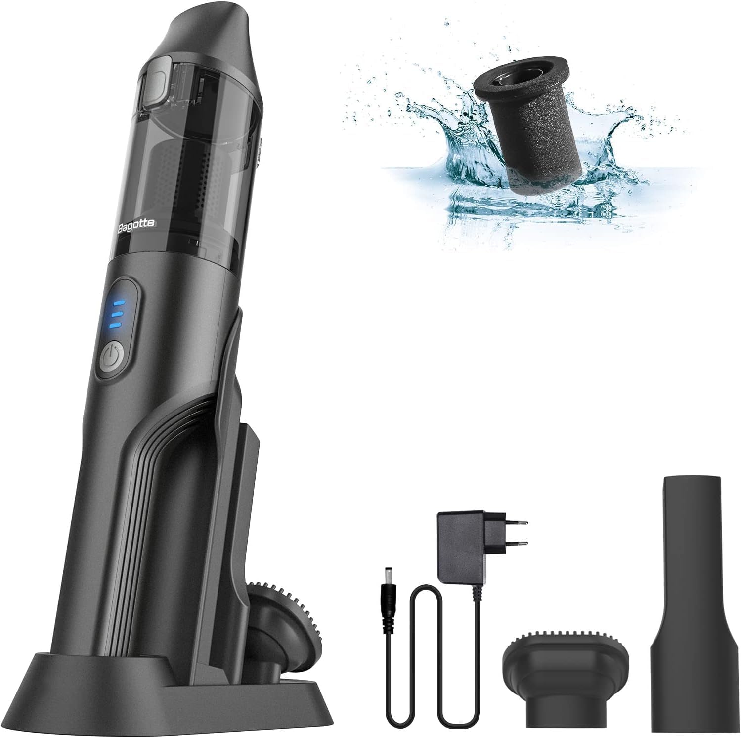 Shark WandVac 1.0 Cordless Handheld Vacuum Cleaner, Small & Lightweight ...