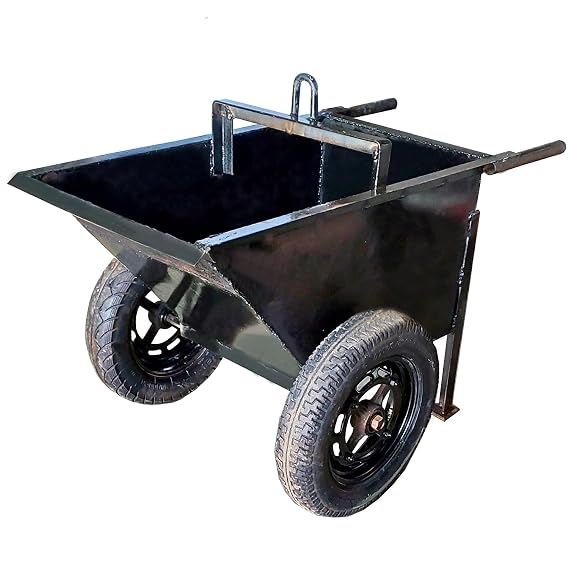 BUILDFORCE 1PC Double Wheel Barrow Trolley for Constructions | Monkey ...