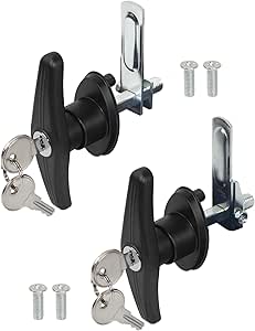 Amazon.com: Quality Life Truck Cap Camper Shell T-Handle Lock Latch ...