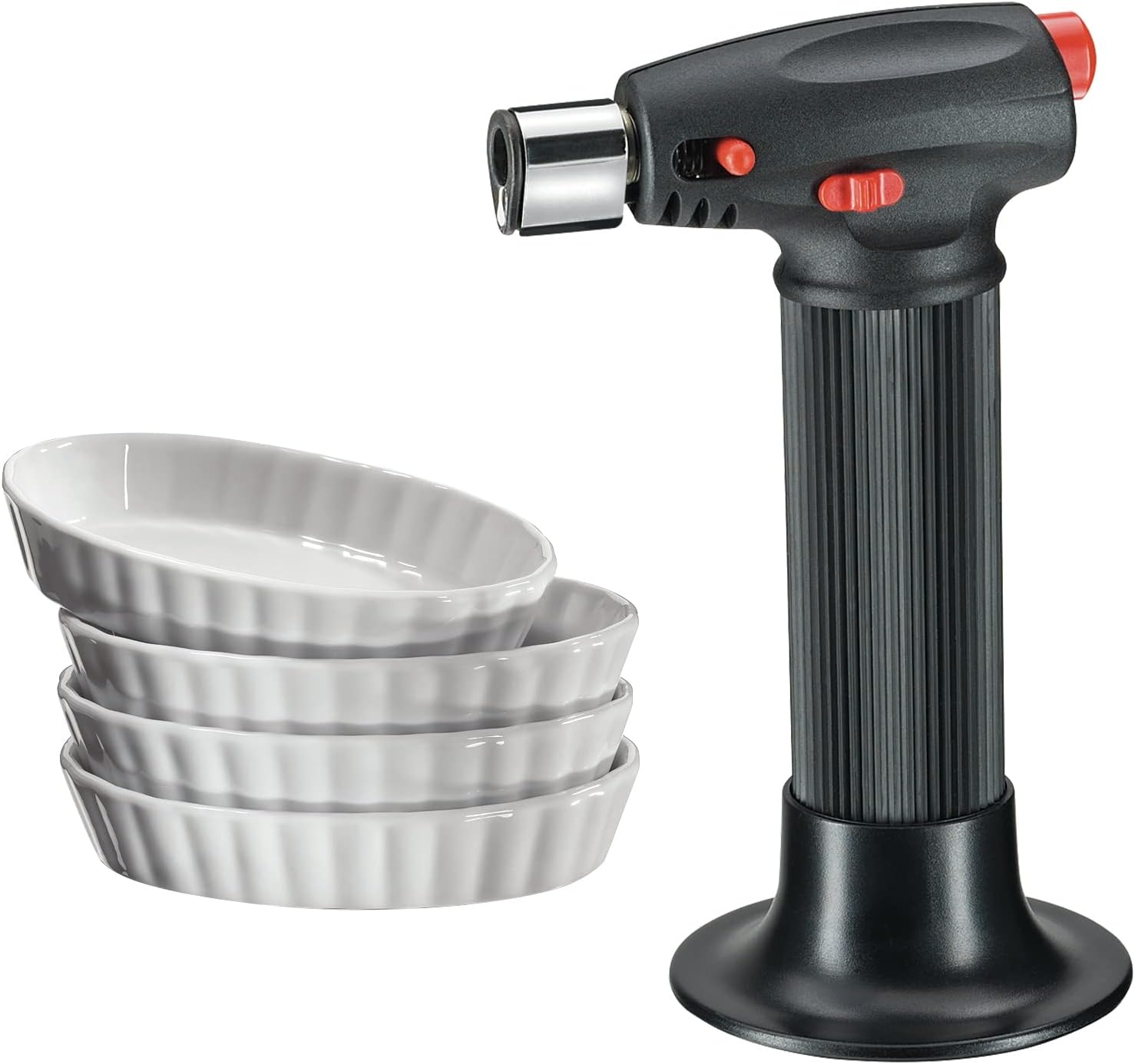 Amazon.com: Küchenprofi 1928001005 5-Piece Crème Brûlée Set Eco ...