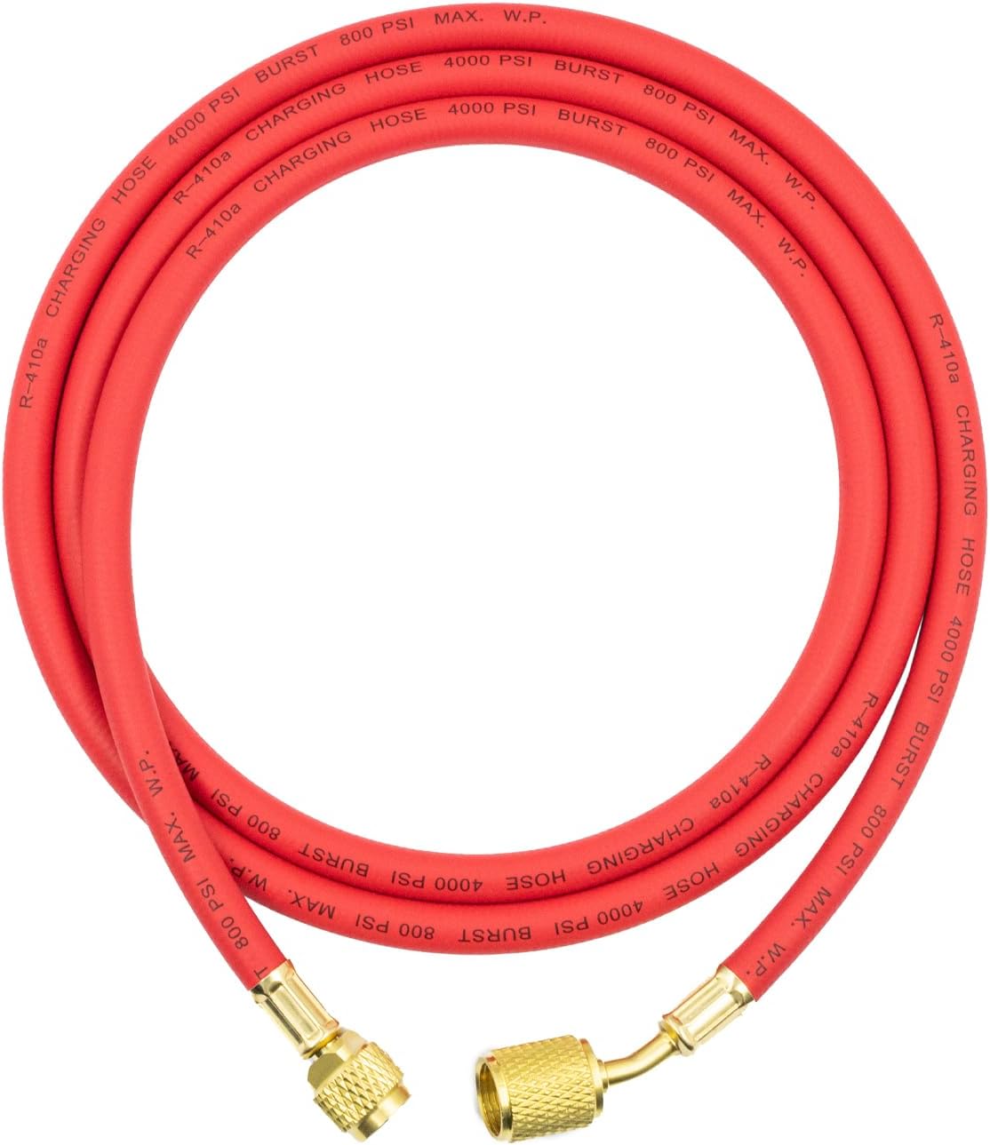 Amazon.com: 3/8" Diameter Refrigerant Hose, 3/8" FL to 1/4" FL Vacuum ...