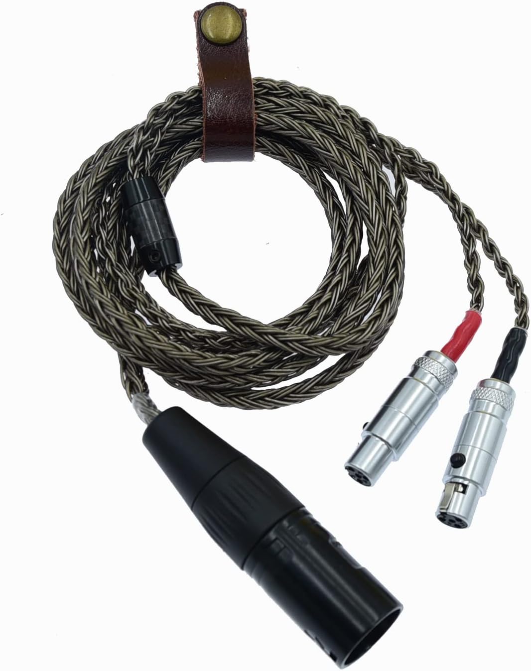 Amazon | オーディオケーブル 4ピン XLR 7n OCC 銅 シルバーメッキ コード HiFi 交換用 ミニ XLR audeze LCD 3 LCD-2 lcd2 LCD-4 ...