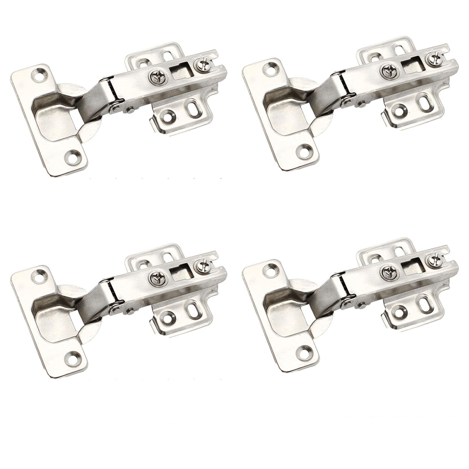 Buy 4 Nos. Soft Closing Stainless Steel Kitchen Cabinet Hinges, Cabinet ...