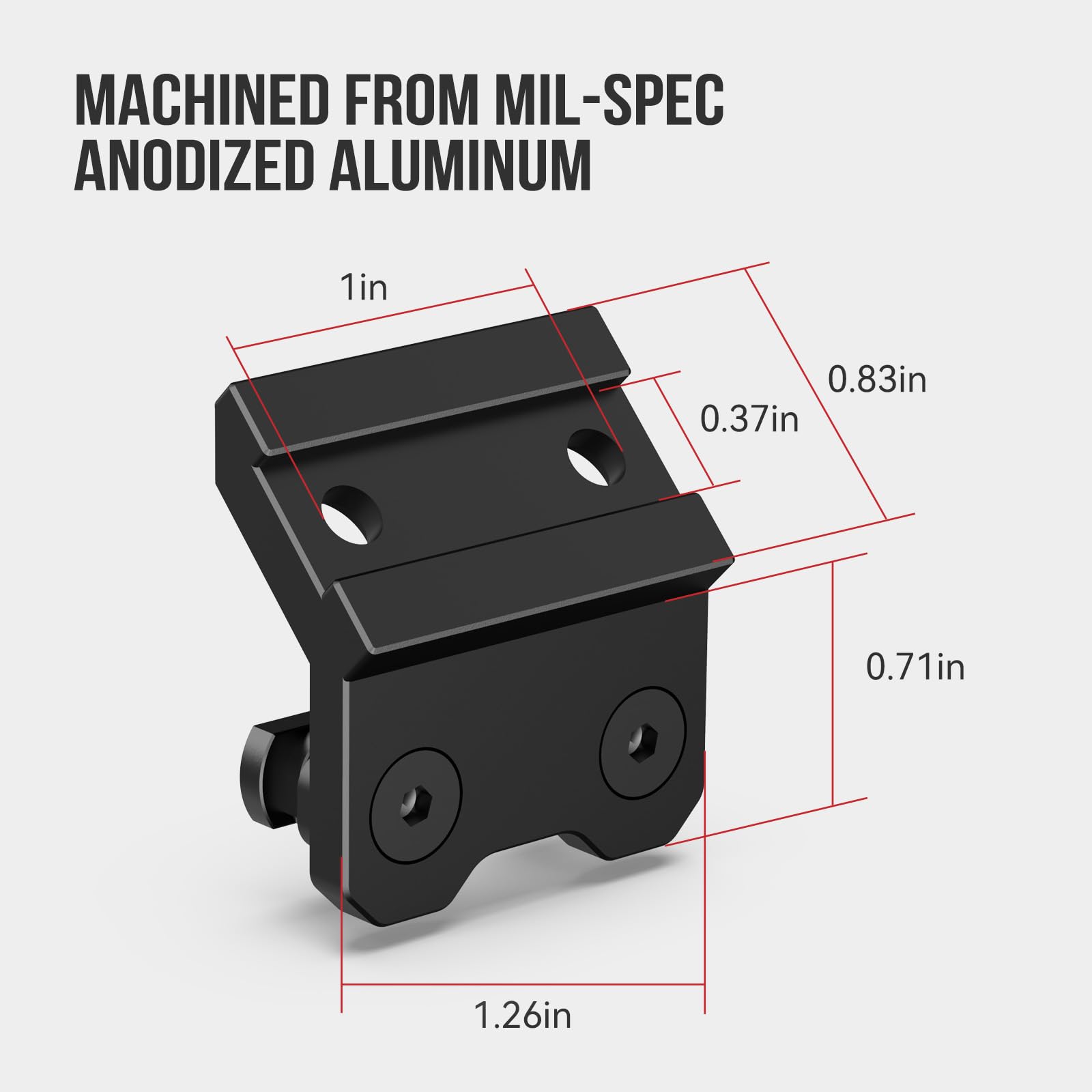 Snapklik.com : Light Mount 45 Degree Offset Scout Mount Adapter For ...