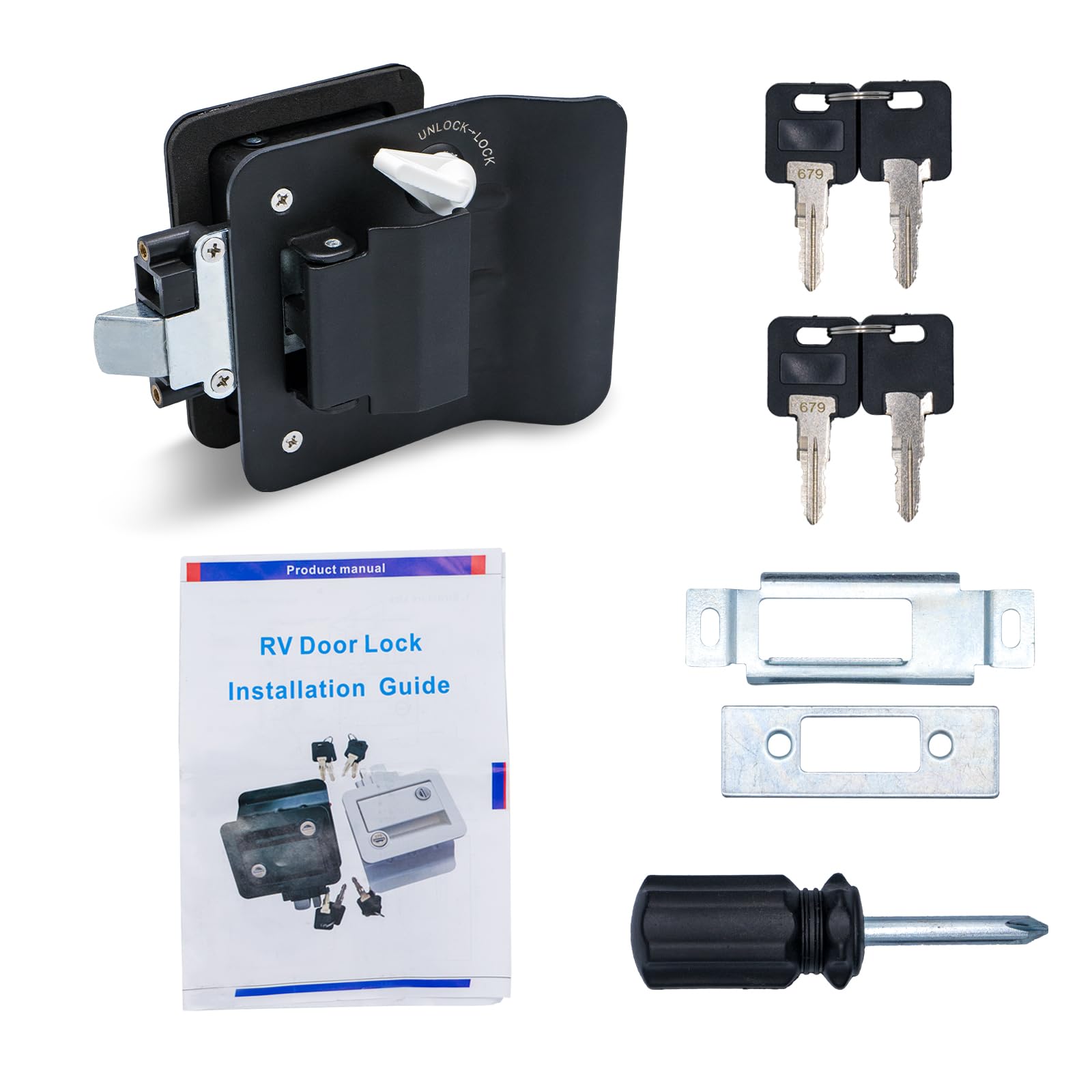 Snapklik.com : TSMST RV Door Locks For Travel Trailers