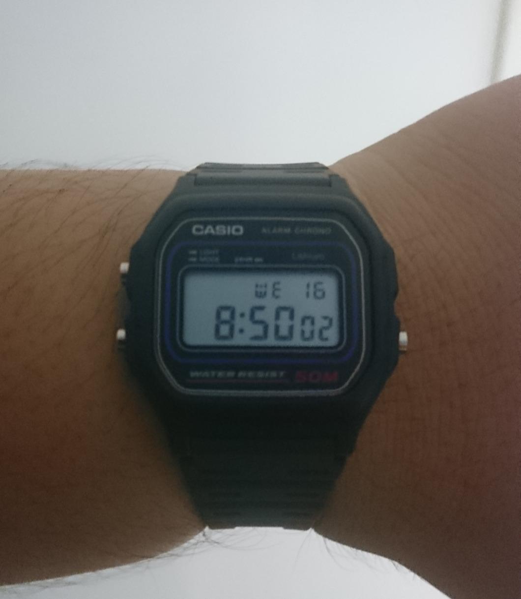 Casio Men's Classic Digital Watch Grey W59-1V : Casio: Amazon.ca ...