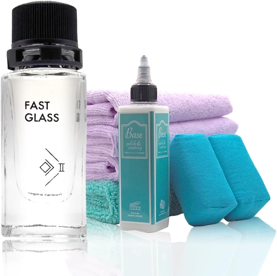 Amazon.co.jp: 【ながら洗車】DeepBase 120ml ポーチセット『 頑固な水シミや小傷が取れない時の最後の砦 』 ウォータースポット コーティング剤 車 イオンデポジット ...