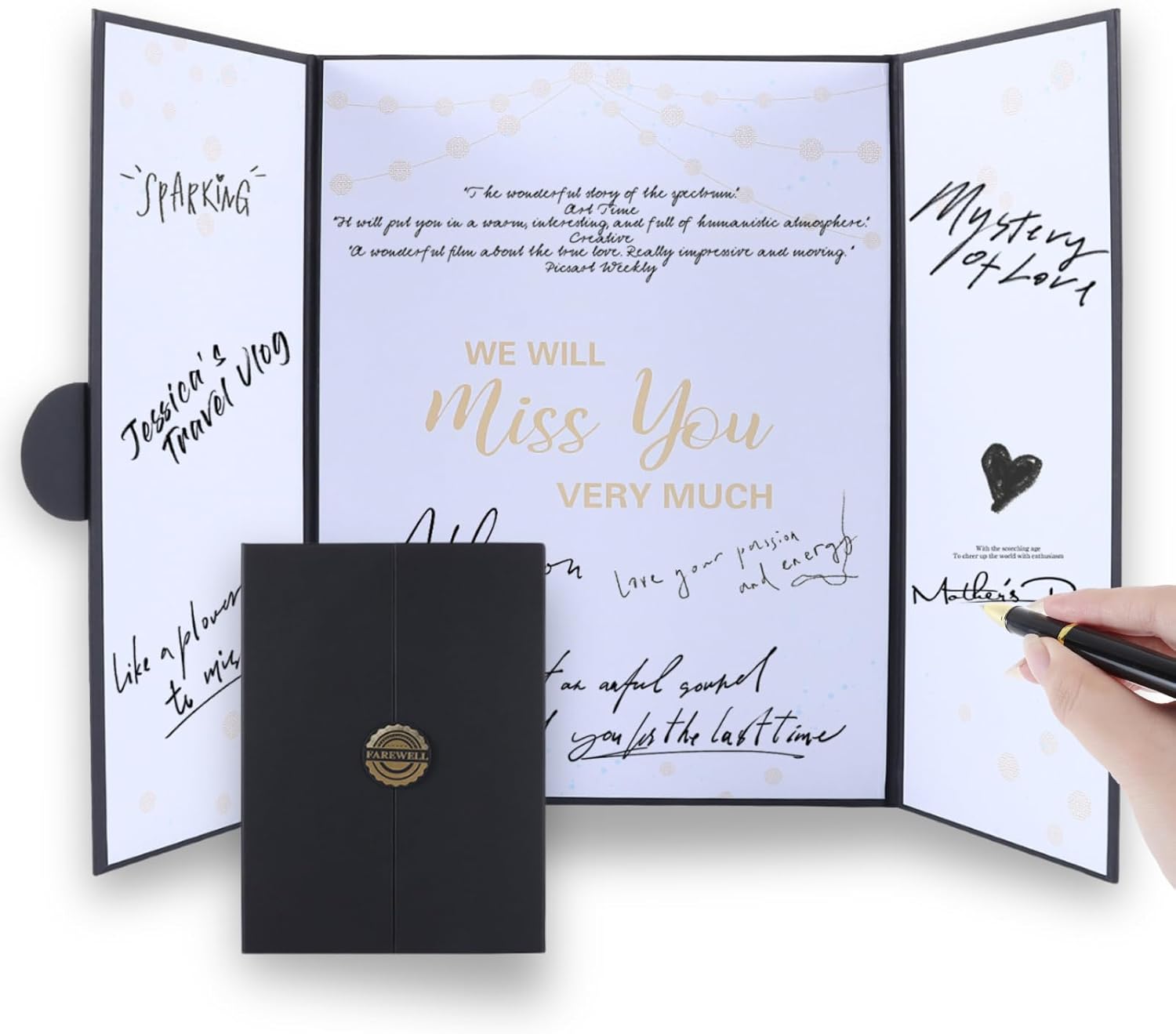 Amazon.com: Farewell Guest Book Alternative for Coworkers Friends We ...