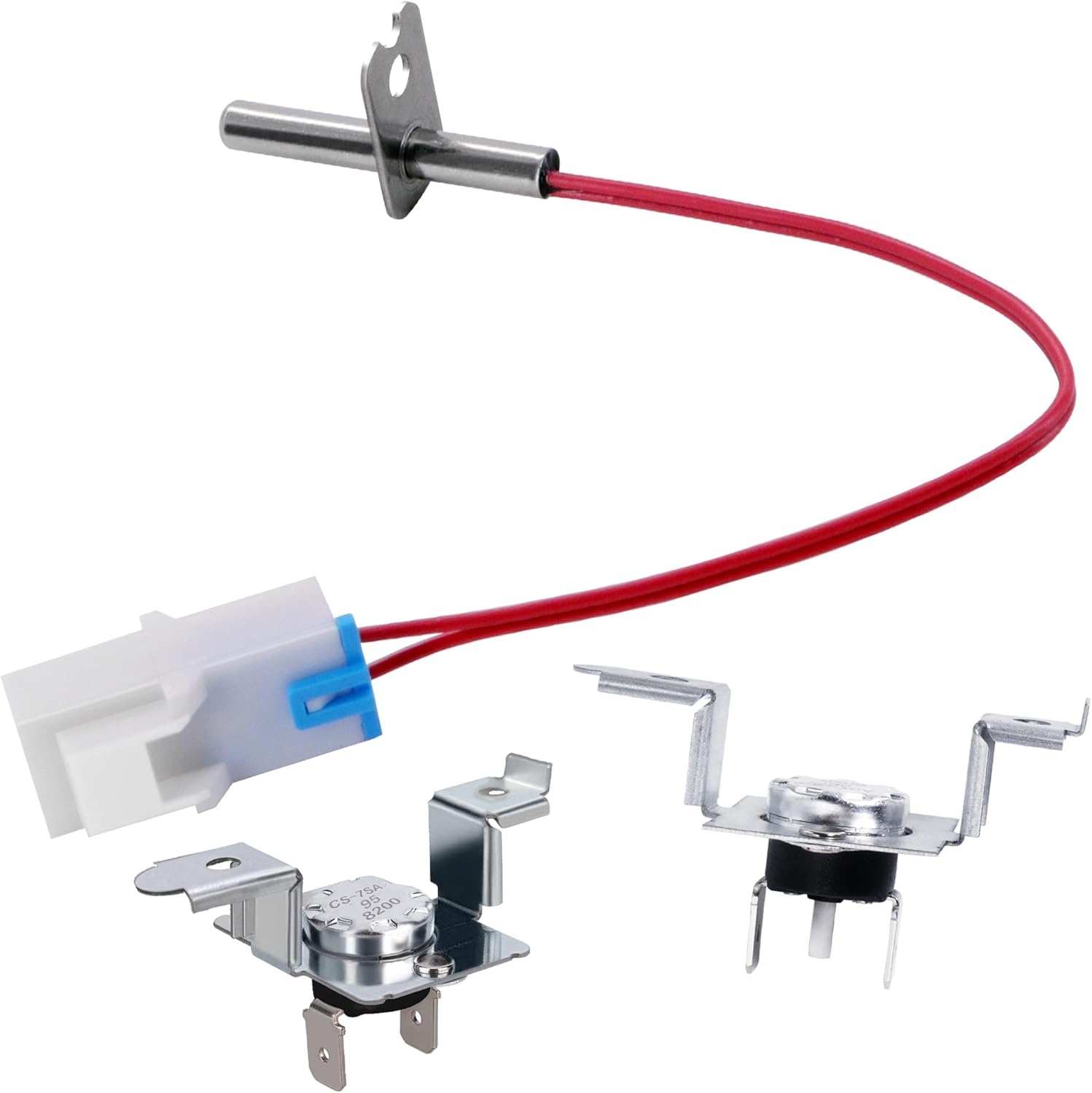 Amazon.com: AGM30045804 Dryer Thermistor and Thermostat Kit ...