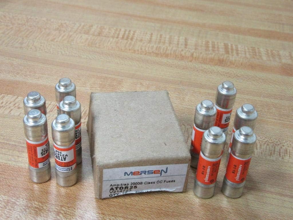 Mersen ATDR25 600V Time-Delay Fuse (Pack of 1) - Cartridge Fuses ...