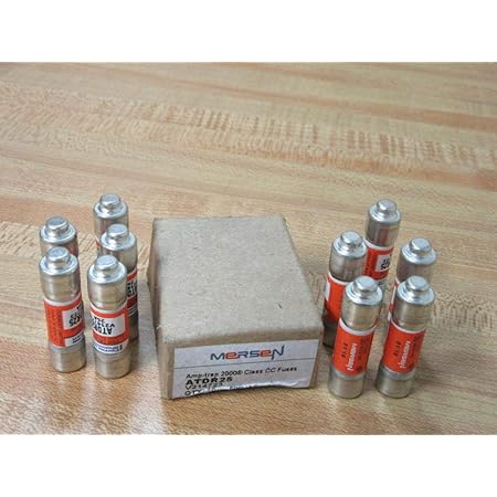 Mersen ATDR15 600V 15A Cc Time Delay Fuse, 10-Pack - Cartridge Fuses ...