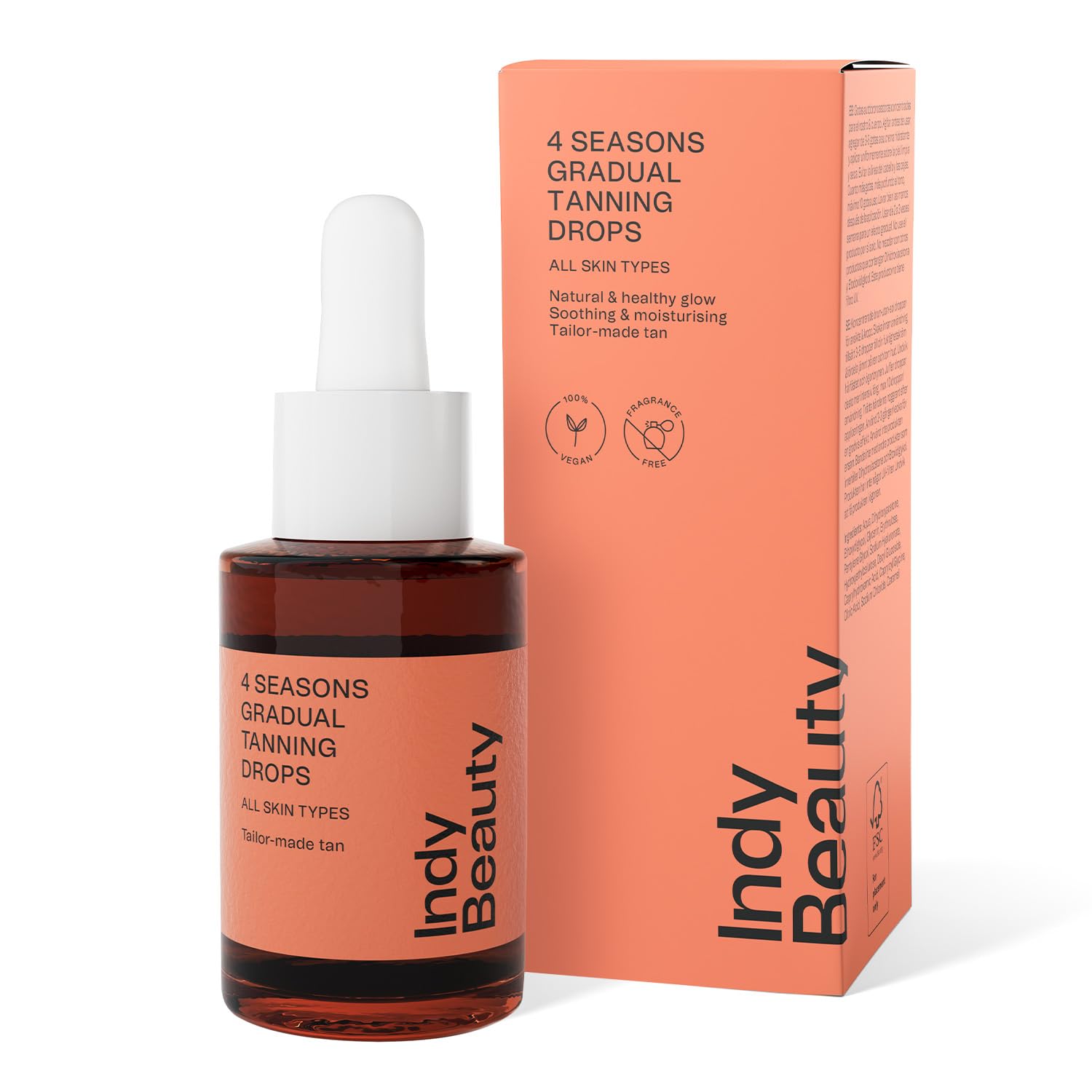 Tanning Drops, 30ml - Fake Tan Bronzing Drops for Face & Body - Add ...