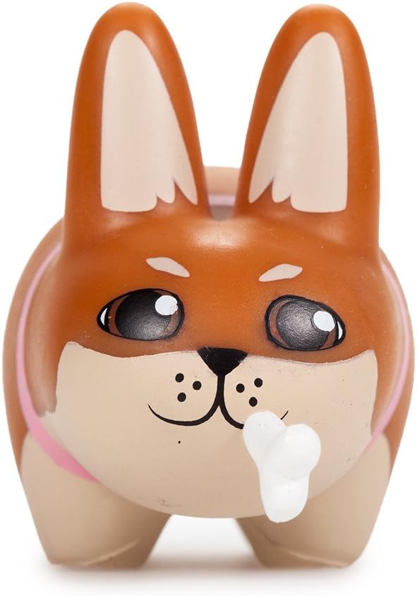 Amazon.com: Kidrobot Shiba Inu: ~2.5" Kibbles 'n Labbits by Frank Kozik Mini-Figure [Rare ...