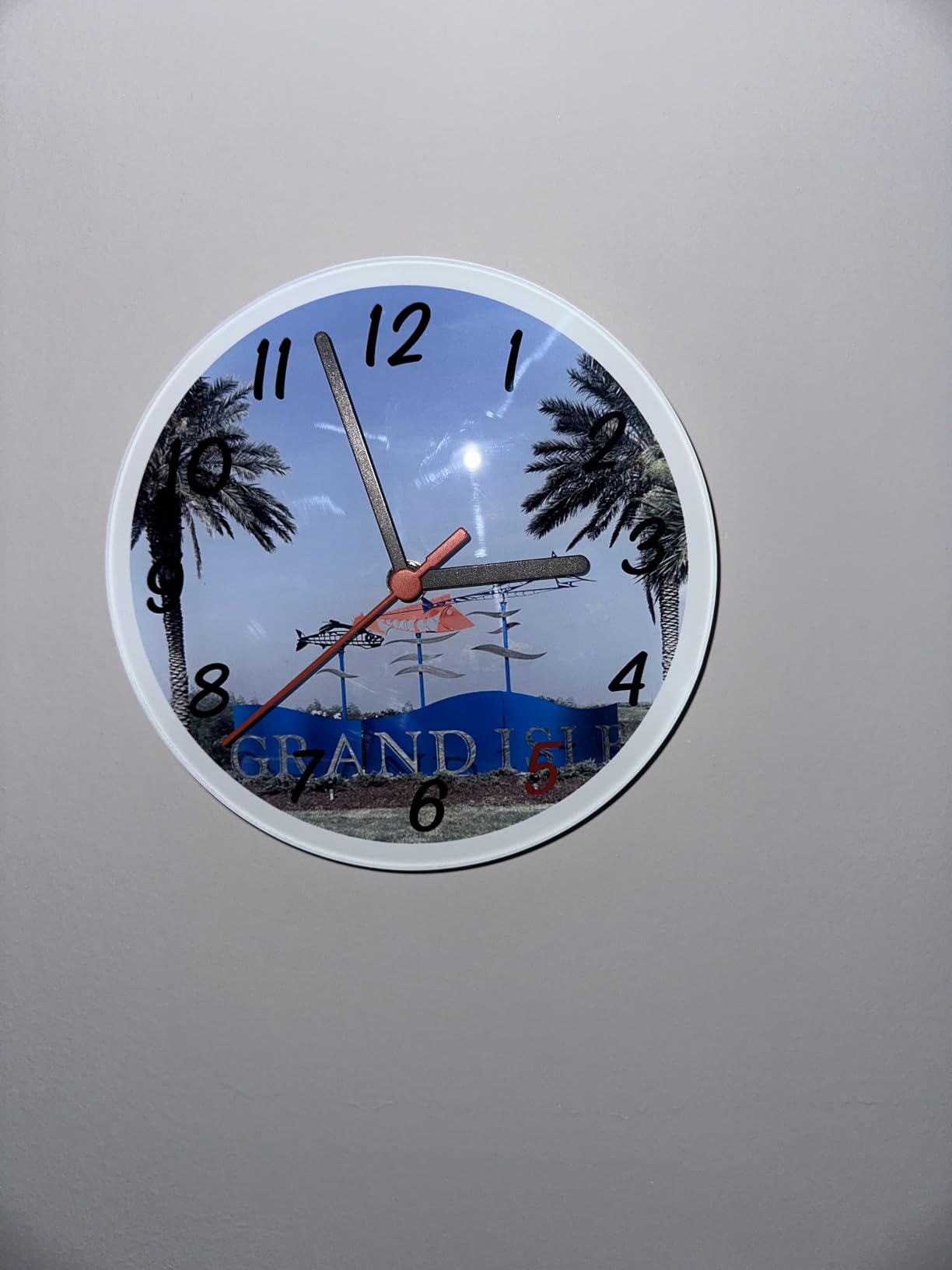 Amazon.com: Yaocom 6 Pcs Glass Sublimation Blank Wall Clocks 7.9 Inch ...