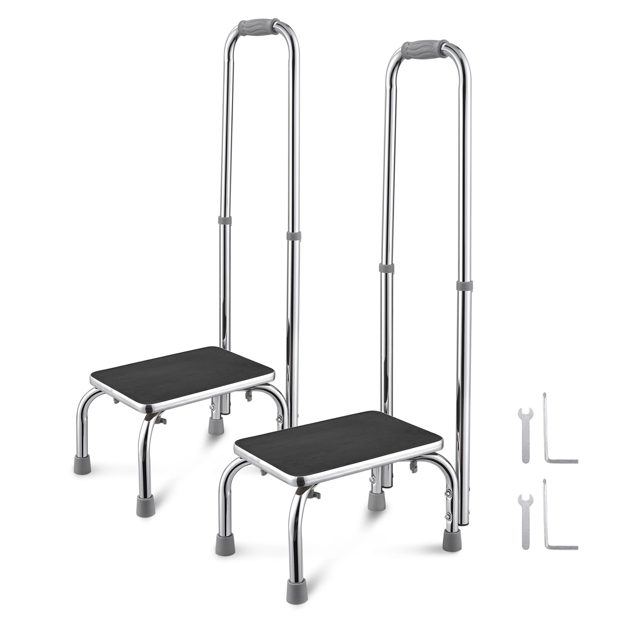 Snapklik.com : AW Medical Step Stool Non-Skid Steel Footstool