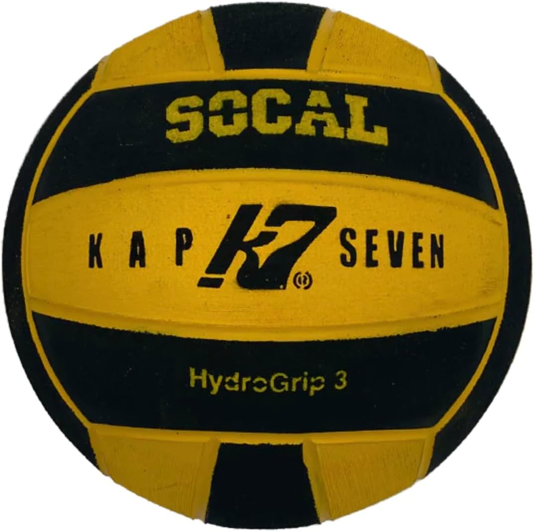 Amazon.com : KAP K7 SEVEN KAP7 SoCal HYDROGRIP Water Polo Ball - Size 3 ...