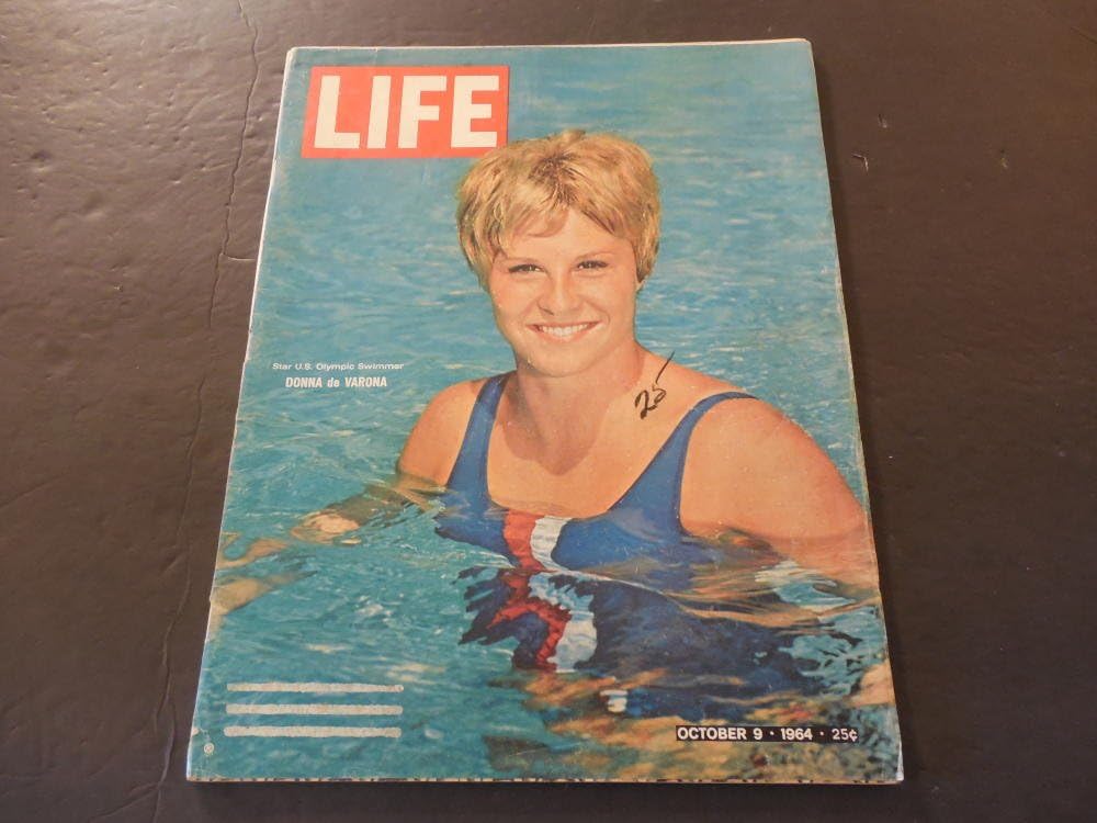 Life Oct 9 1964 Tokyo Olympics (Go, Go Godzilla); Civil Rights; Harpo ...