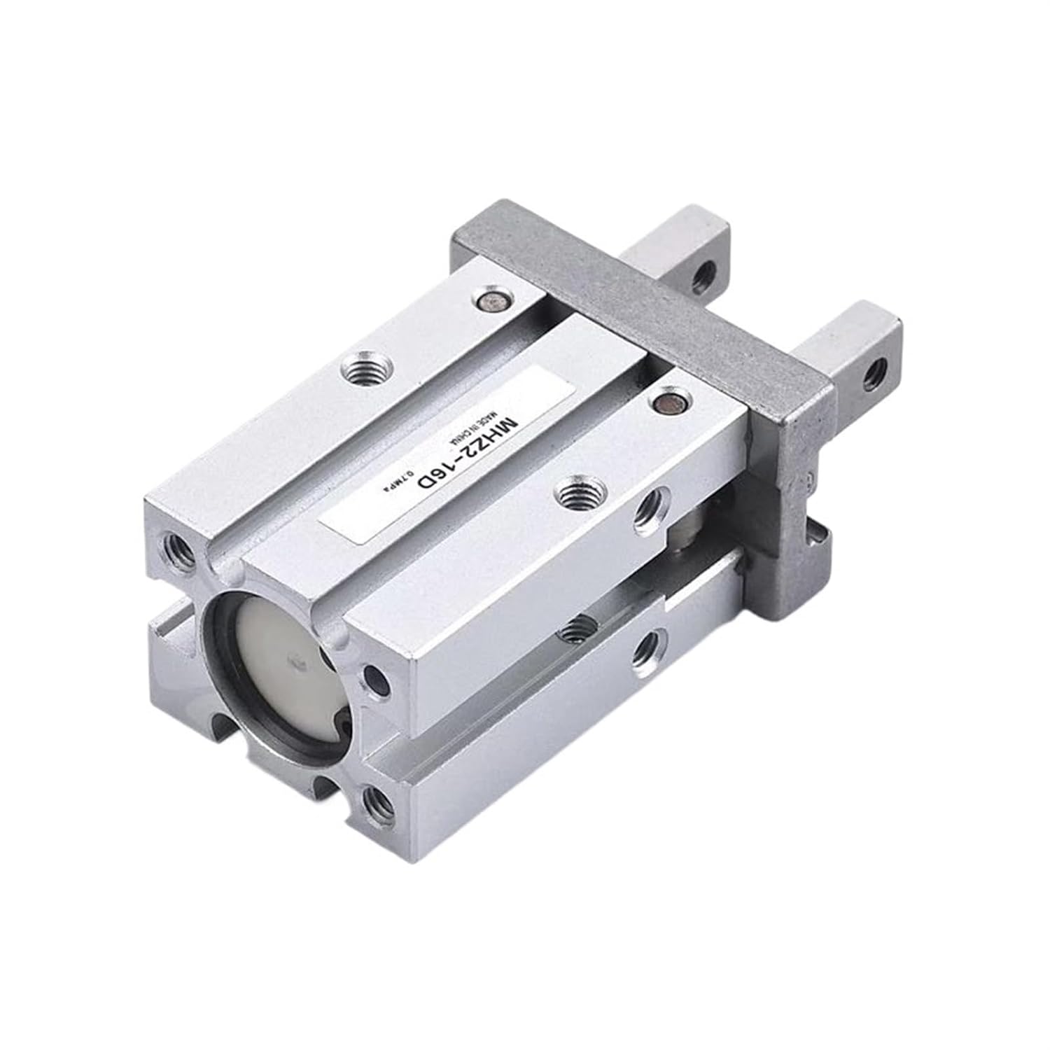 Double Acting Mini Gripper Pneumatic Cylinder MHZ2-6D Aluminium Air ...
