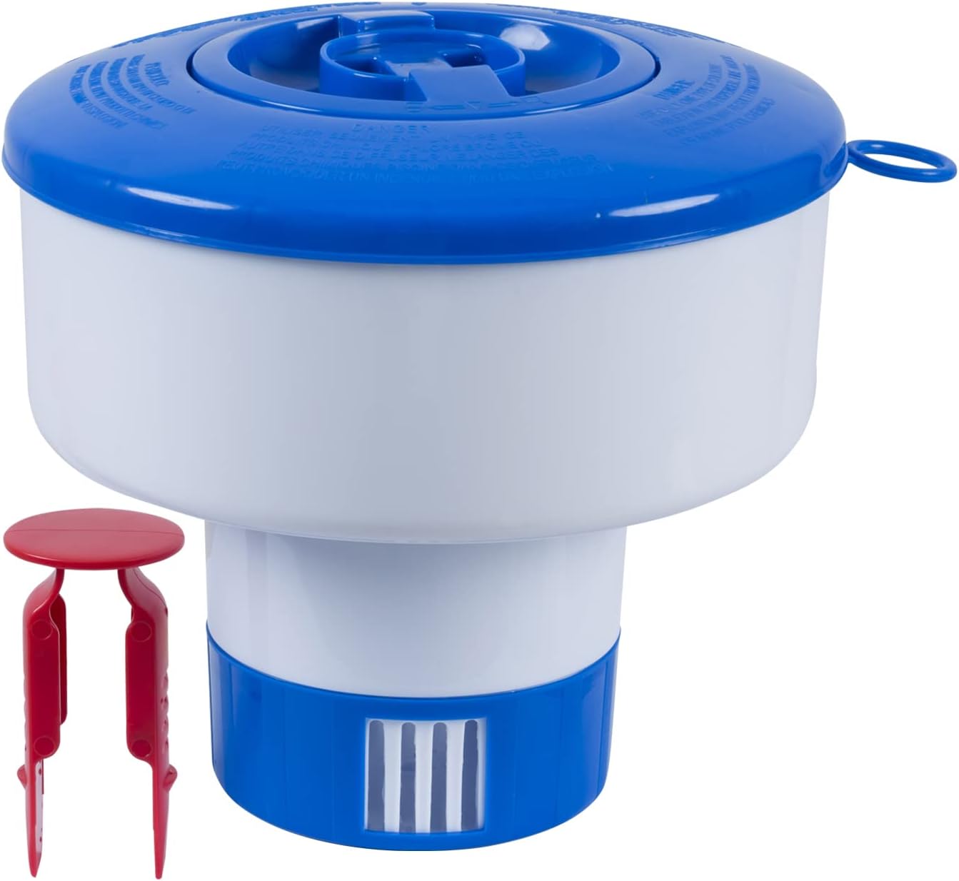 Amazon.com : Pool Chlorine Floater Dispenser with Tablets Clamp ...